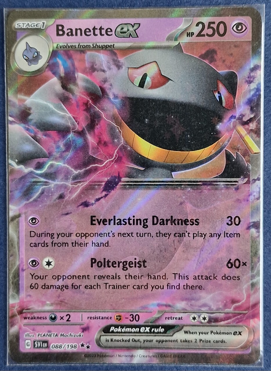 Pokemon TCG Banette EX 088/198 Ultra Rare | Pisary | Kup teraz na Allegro Lokalnie