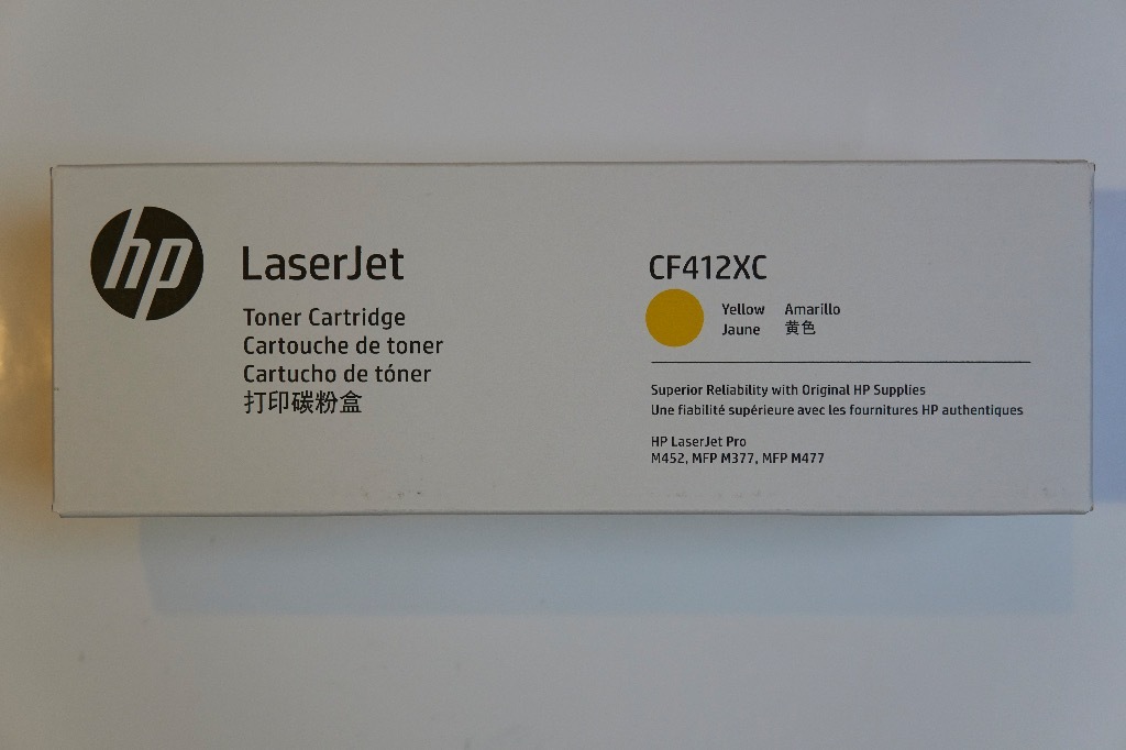 Toner HP CF412XC żółty (yellow) Nowy Oryginalny | Brwinów | Kup teraz ...