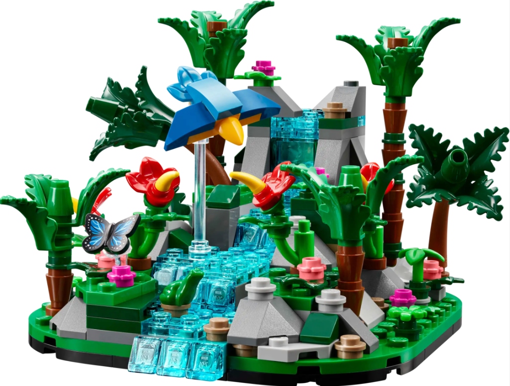 Lego 40782 Diorama z tropikalnym lasem deszczowym | Siekierki Wielkie ...