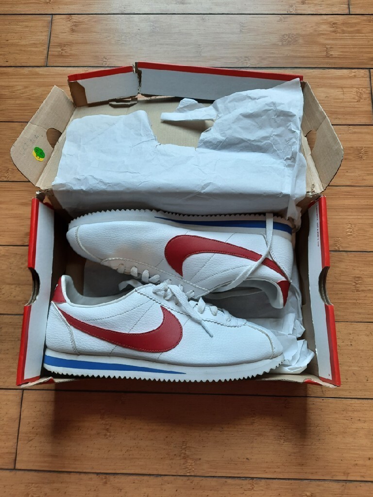 Nike Cortez Classic 'Forrest Gump' Unauthorized Authentic) Shopee ...