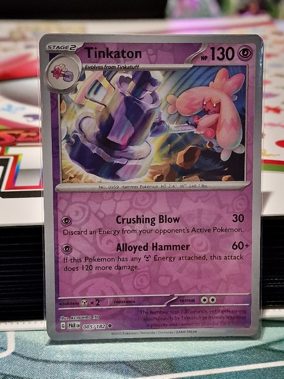 Pokemon Paradox RIft Reverse Tinkaton PAR 085 | Gdańsk | Kup teraz na ...