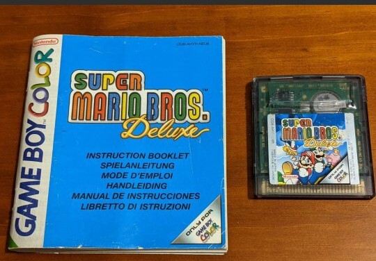 Super Mario Deluxe Gameboy Color + instrukcja | Łódź | Kup teraz na ...