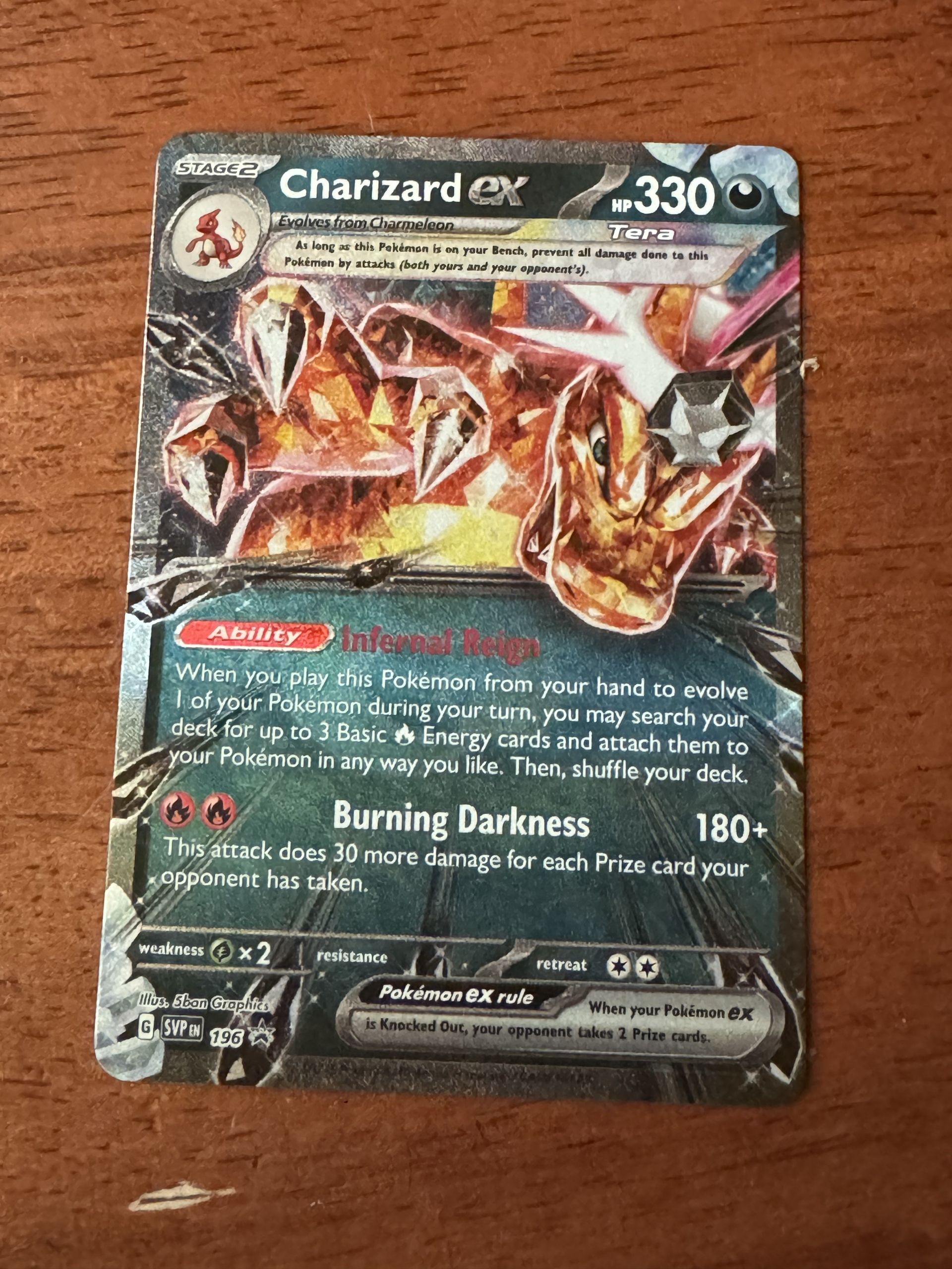 Karta pokemon charizard ex SVP 196 | Ruda Śląska | Licytacja na Allegro ...