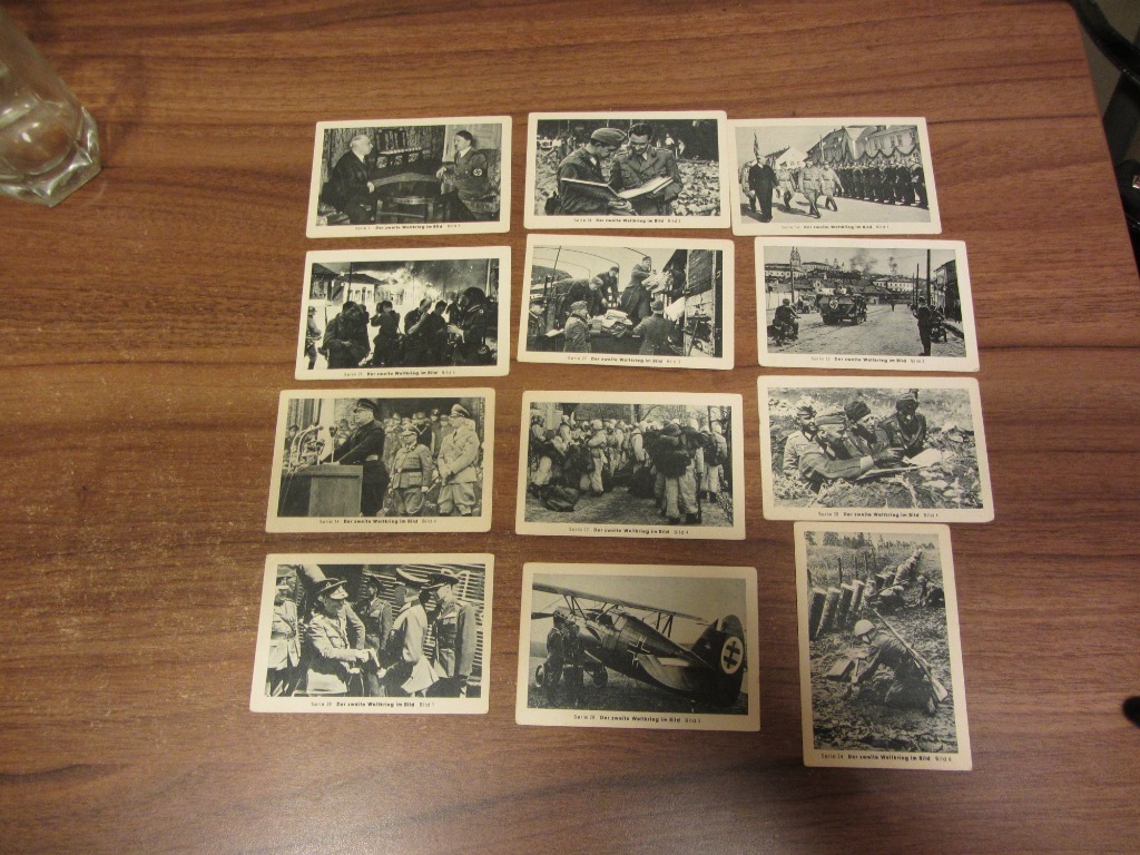 Niemieckie karty tytoniowe papierosowe II wojna światowa | Turek ...