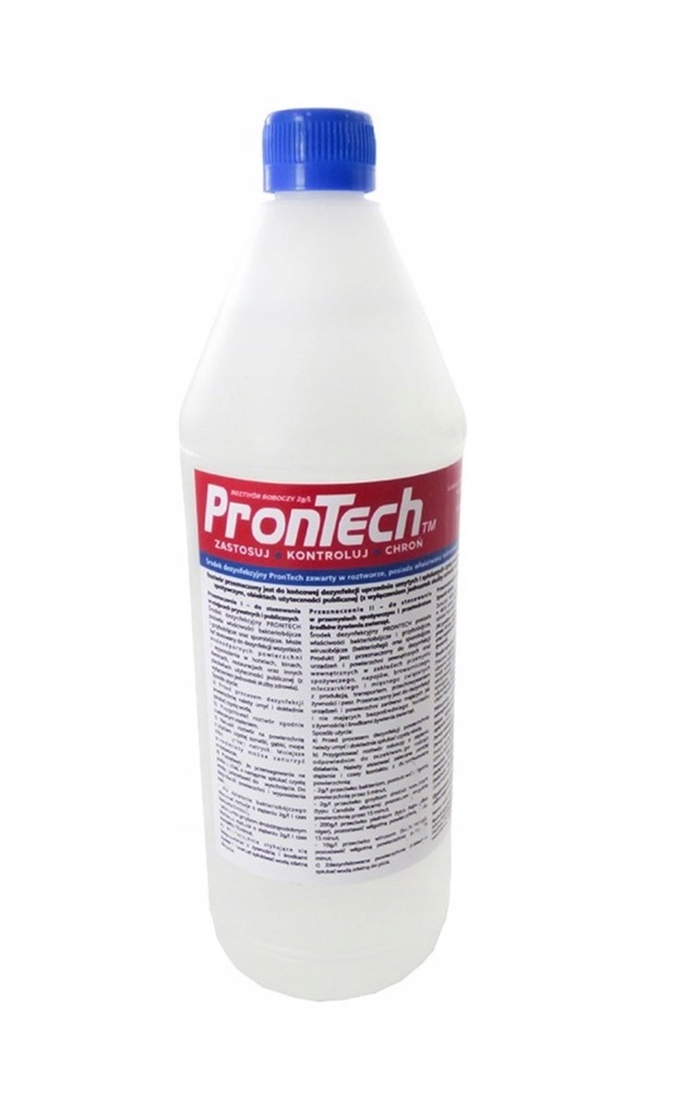 Płyn do dezynfekcji wirusobójczy 1l PronTech Certy | Lublin | Kup teraz ...