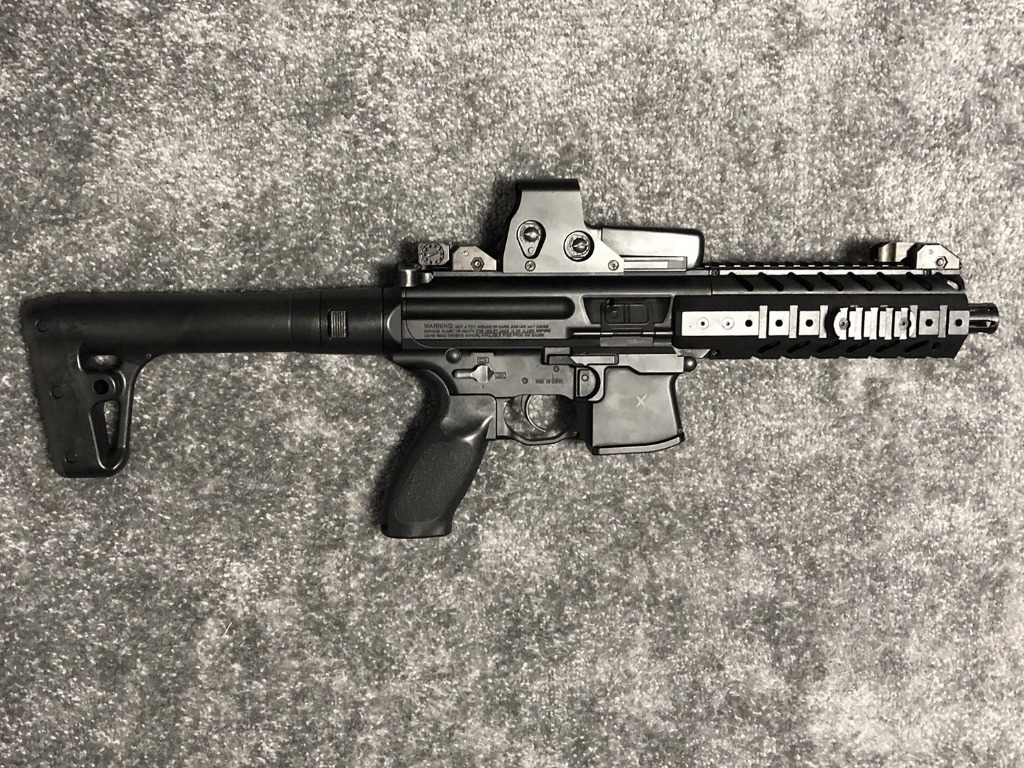 Wiatrówka SigSauer MPX kolimator ASG Advanced 552 | Wrocław | Kup teraz ...