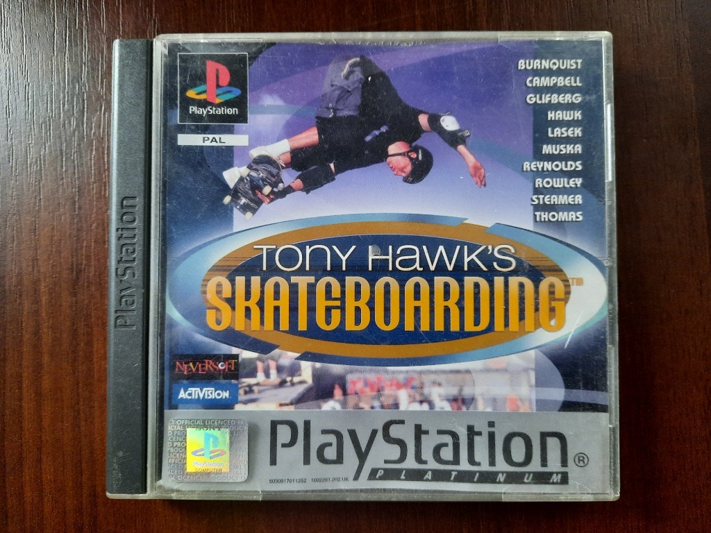 Tony Hawk's Skateboarding PSX ps1 | Jelenia Góra | Kup teraz na Allegro ...