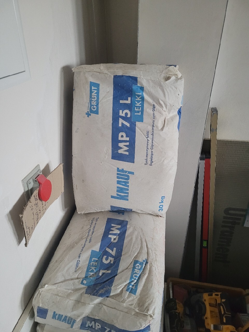 Tynk maszynowy knauf mp 75 l lekki | Warszawa | Ogłoszenie na Allegro Lokalnie