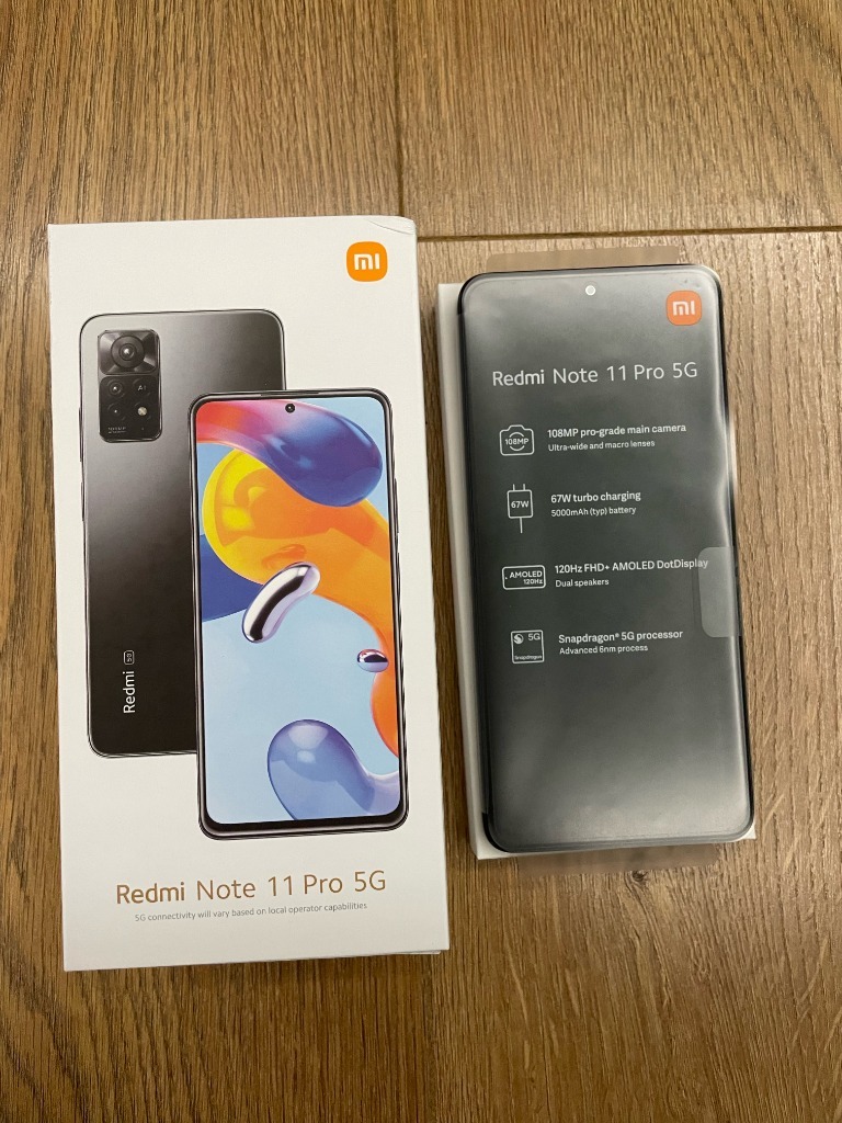 Xiaomi Redmi Note 11 Pro 5G 8GB/128GB polski salon | Warszawa | Kup ...