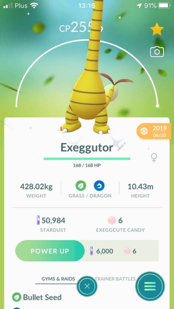 Shiny alola Exeggutor - pokemon Go | Płock | Kup teraz na Allegro Lokalnie