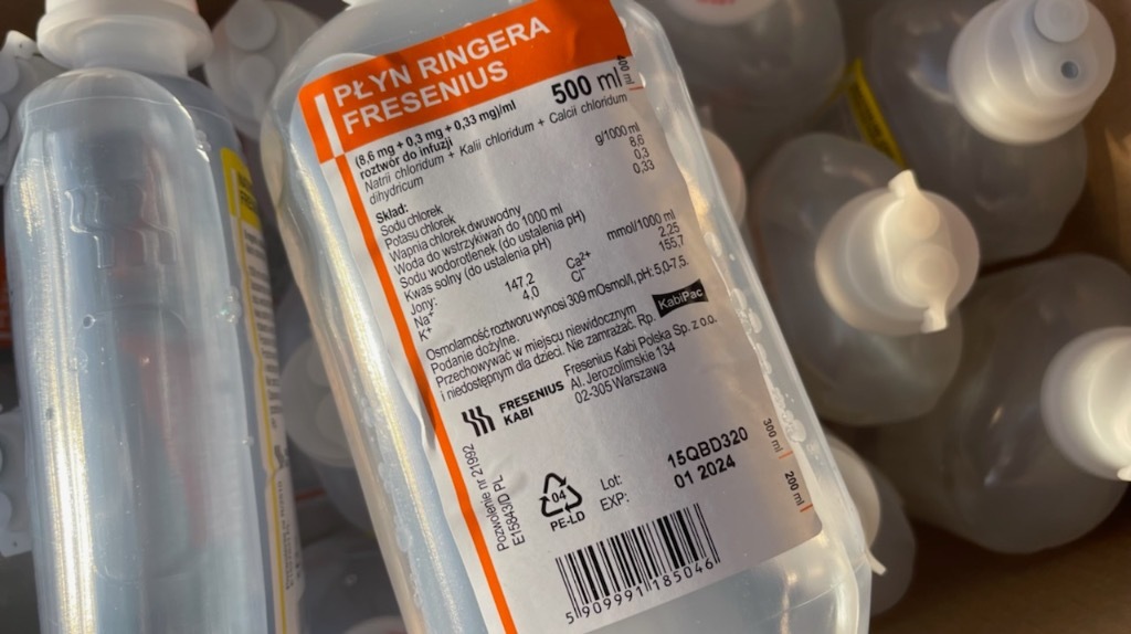 płyn Ringera sól fizjologiczna kroplówka 500ml | Gowarzewo | Kup teraz ...