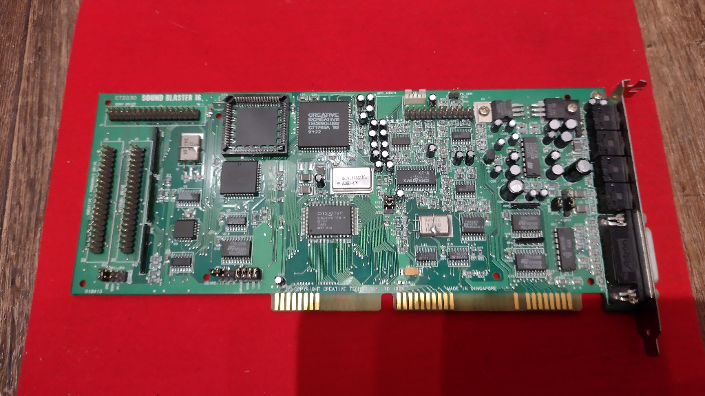 Karta dźwiękowa Isa Sound blaster 16 CT2230 | Rybnik | Licytacja na ...