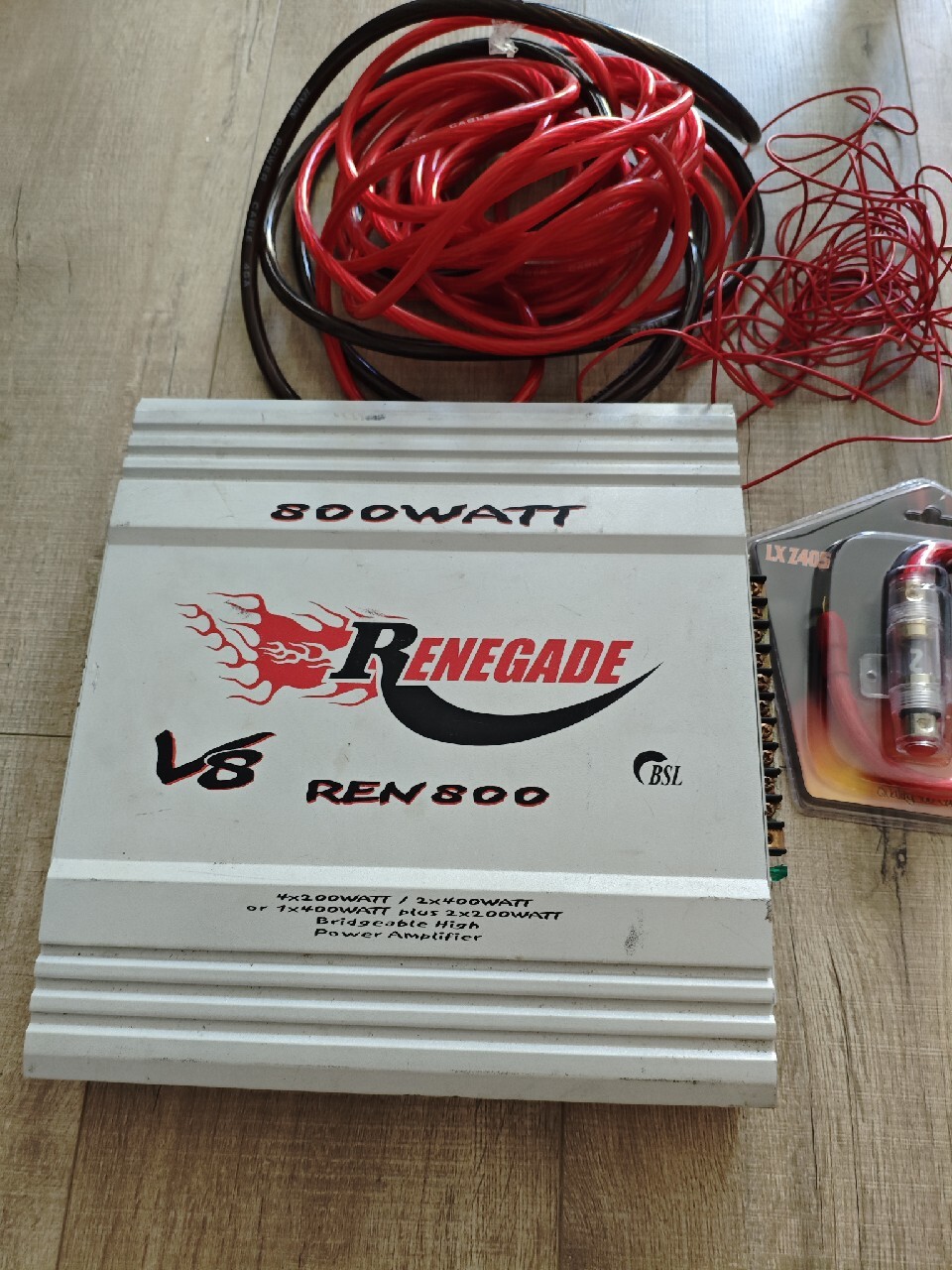 Wzmacniacz audio samochodowy Renegade V8 4 kanały | Łódź | Kup teraz na Allegro Lokalnie