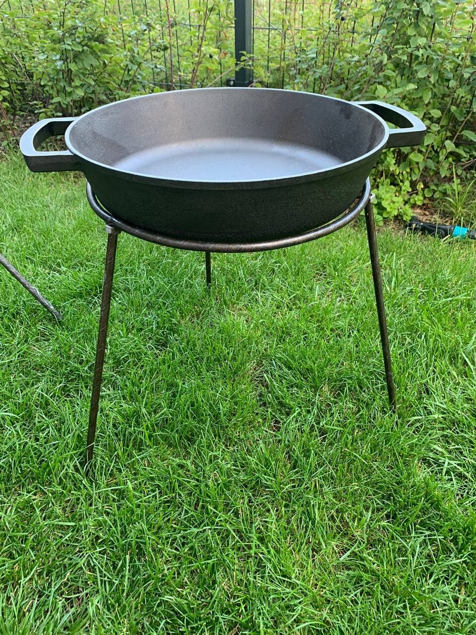 Patelnia Stojak na Ognisko - Niska cena na Allegro.pl