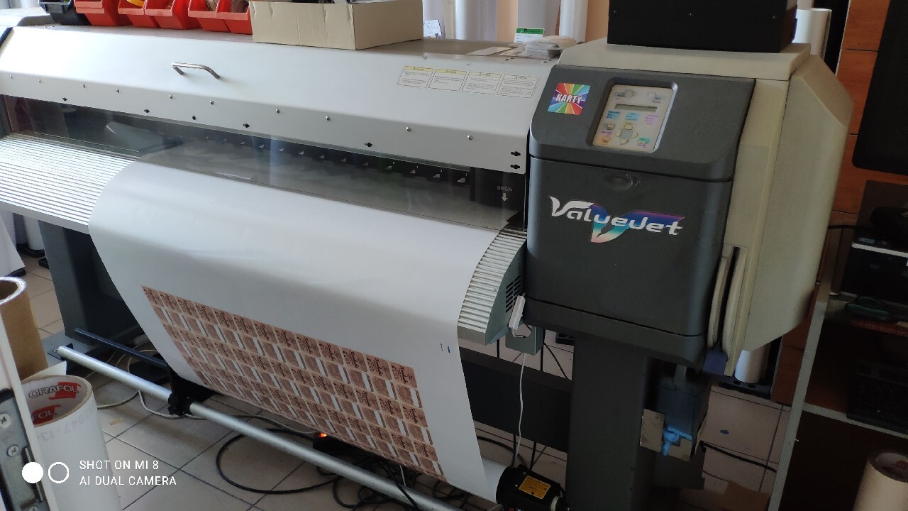PLOTER DRUKUJĄCY MUTOH ValueJet 1604 160cm+ RÓŻNE MEDIA DO DRUKU ...