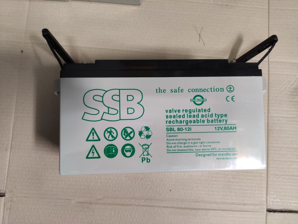 Magazyn energii akumulator AGM SSB SBLFT 80-12i | Kożuchów | Kup teraz ...