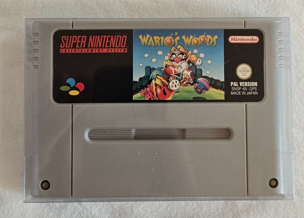 Warios woods snes | Kartuzy | Licytacja na Allegro Lokalnie
