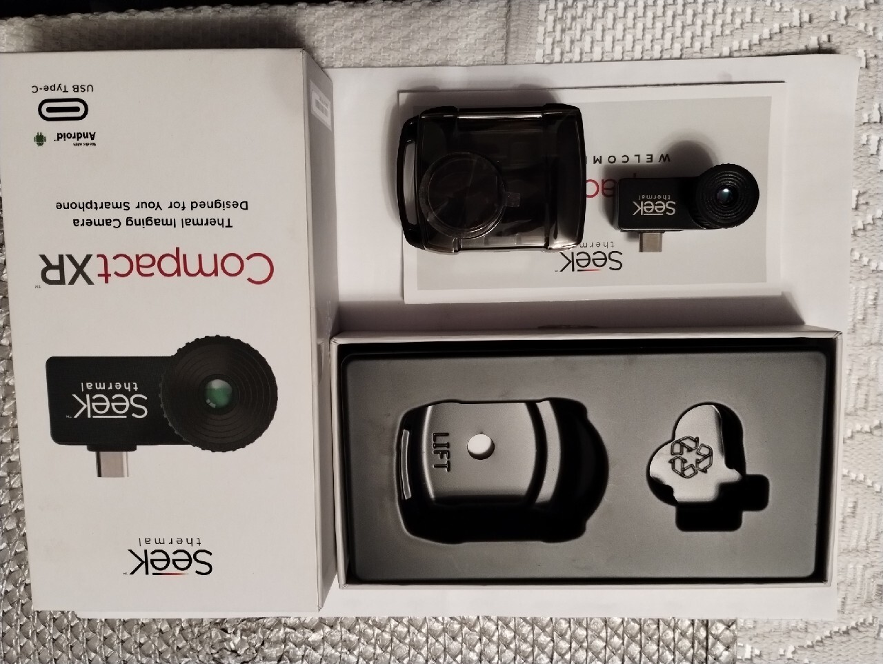 Kamera termowizyjna Seek Thermal Compact XR Android USBC używana ...