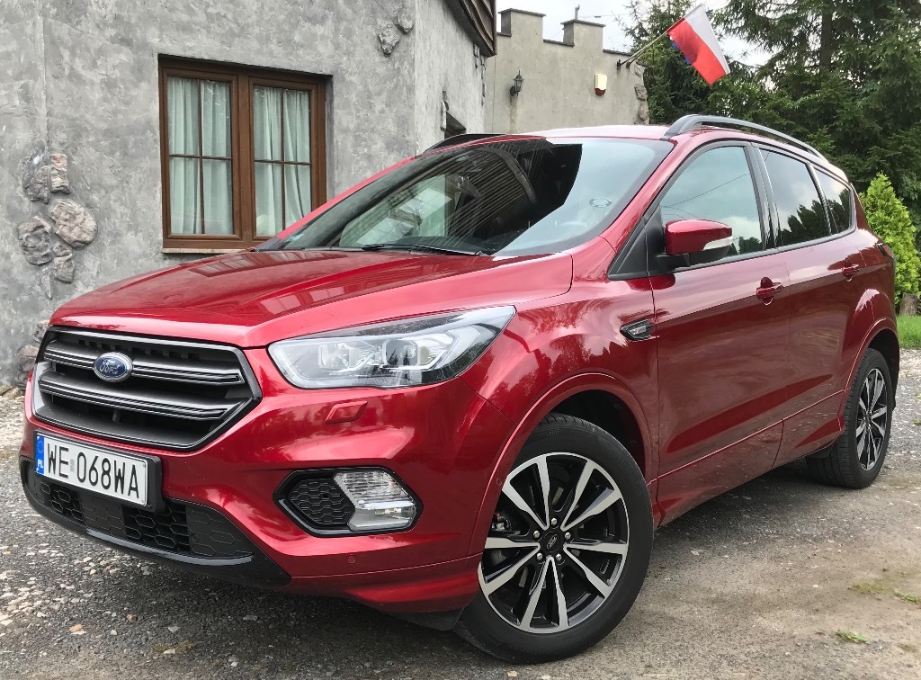 Ford Kuga ST Line salon PL Idealna TOP kolor Ruby Red 57 tyś km ...