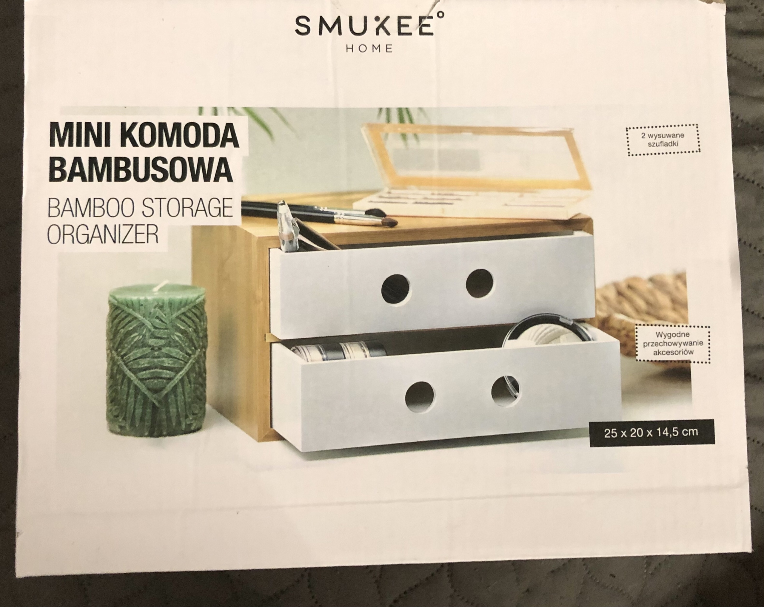 Komoda smukee Minikomoda Bambusowa Organizer | Olsztyn | Kup teraz na ...