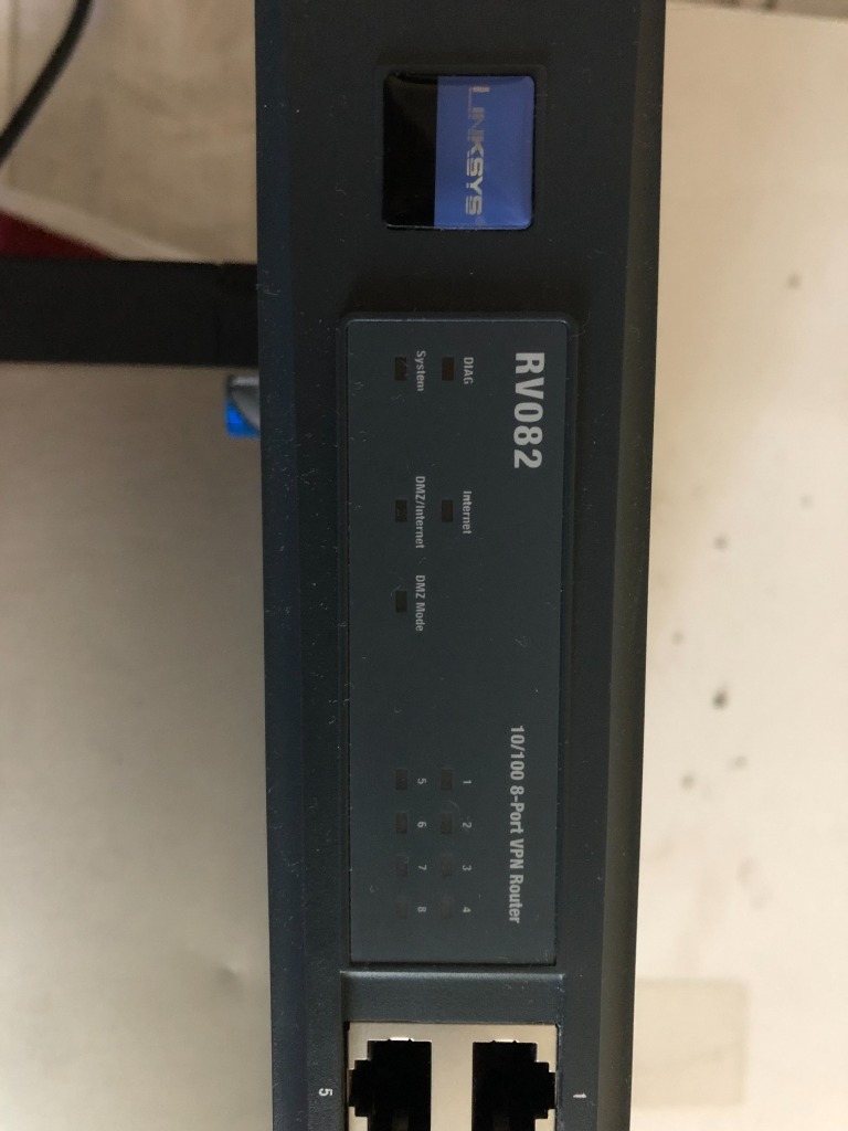 Router LINKSYS Cisco RV082-EU | KRAPKOWICE | Kup teraz na Allegro Lokalnie