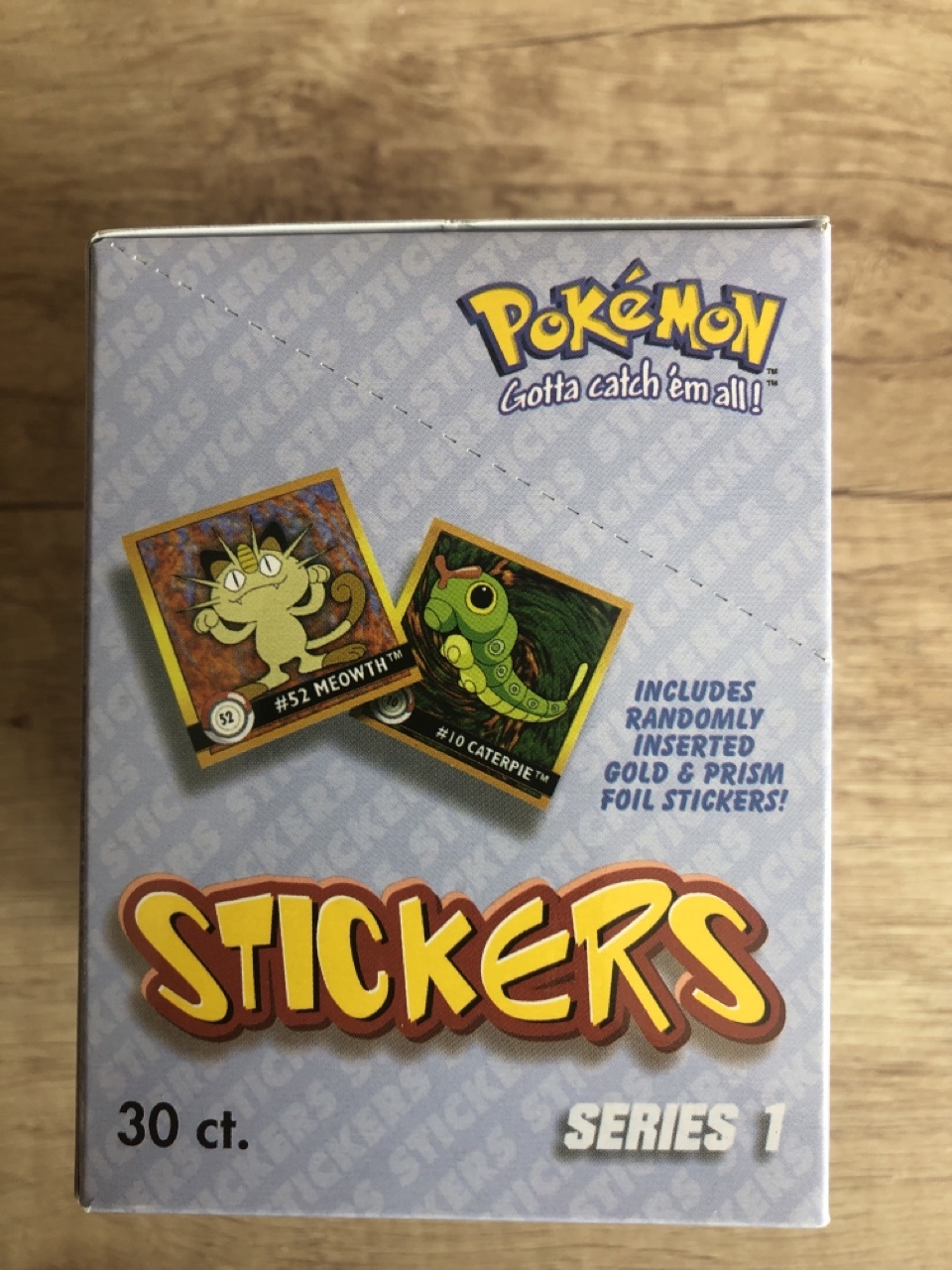 Pokemon Stickers pokemon series 1 box 30 saszetek | Zalasewo | Kup ...