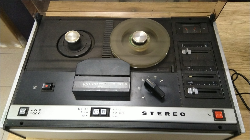Magnetofon szpulowy unitra M1417 | Dopiewo | Ogłoszenie na Allegro Lokalnie