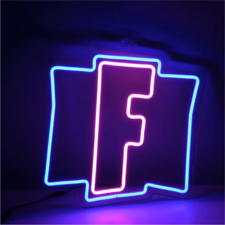 Neon Fortnite LED Na ścianę Dla gracza gamer | Warszawa | Kup teraz na ...