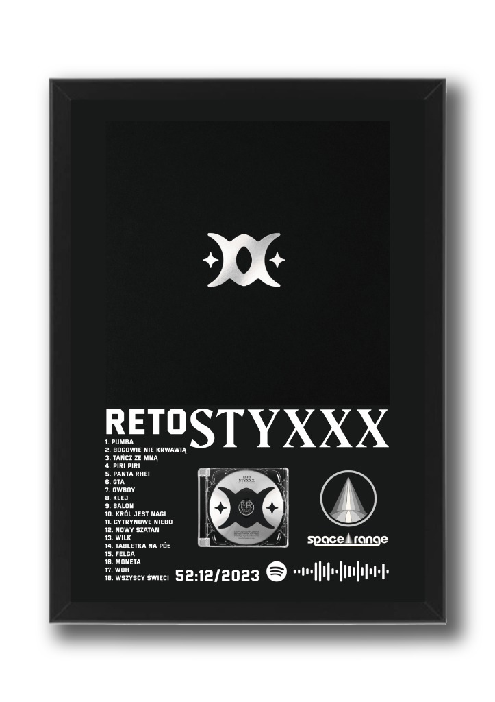 Plakat ReTo w ramce A4 papier kredowy | Sulnowo | Kup teraz na Allegro ...