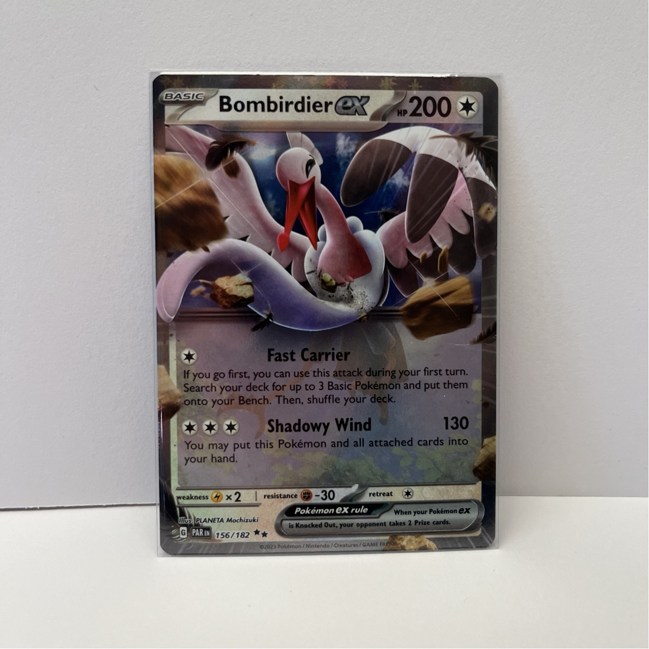 Karta Pokemon TCG Bombirdier ex Paradox Rift | Gliwice | Kup teraz na ...