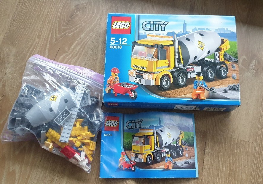 LEGO 60018 City betoniarka 100% kompletny | Warszawa | Kup teraz na ...