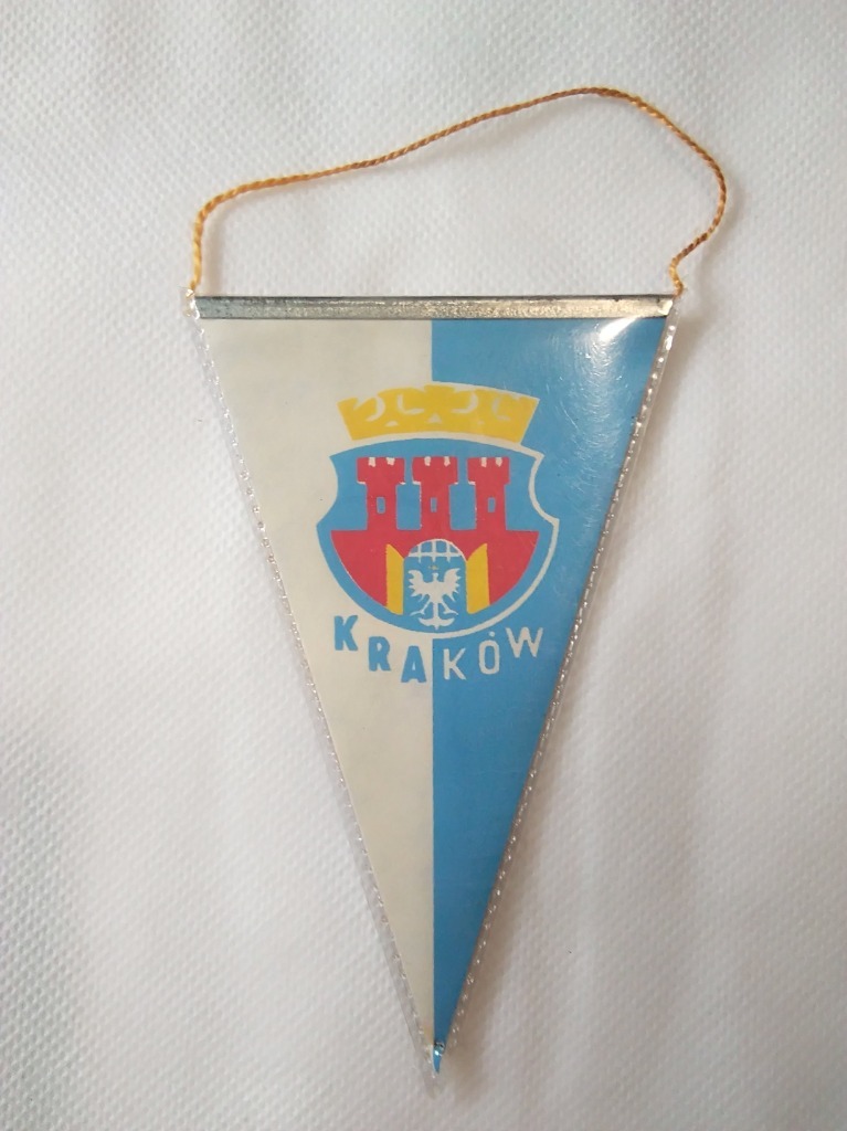 Proporczyk KRAKÓW herb miasta znak PTTK | Łomianki | Kup teraz na Allegro Lokalnie