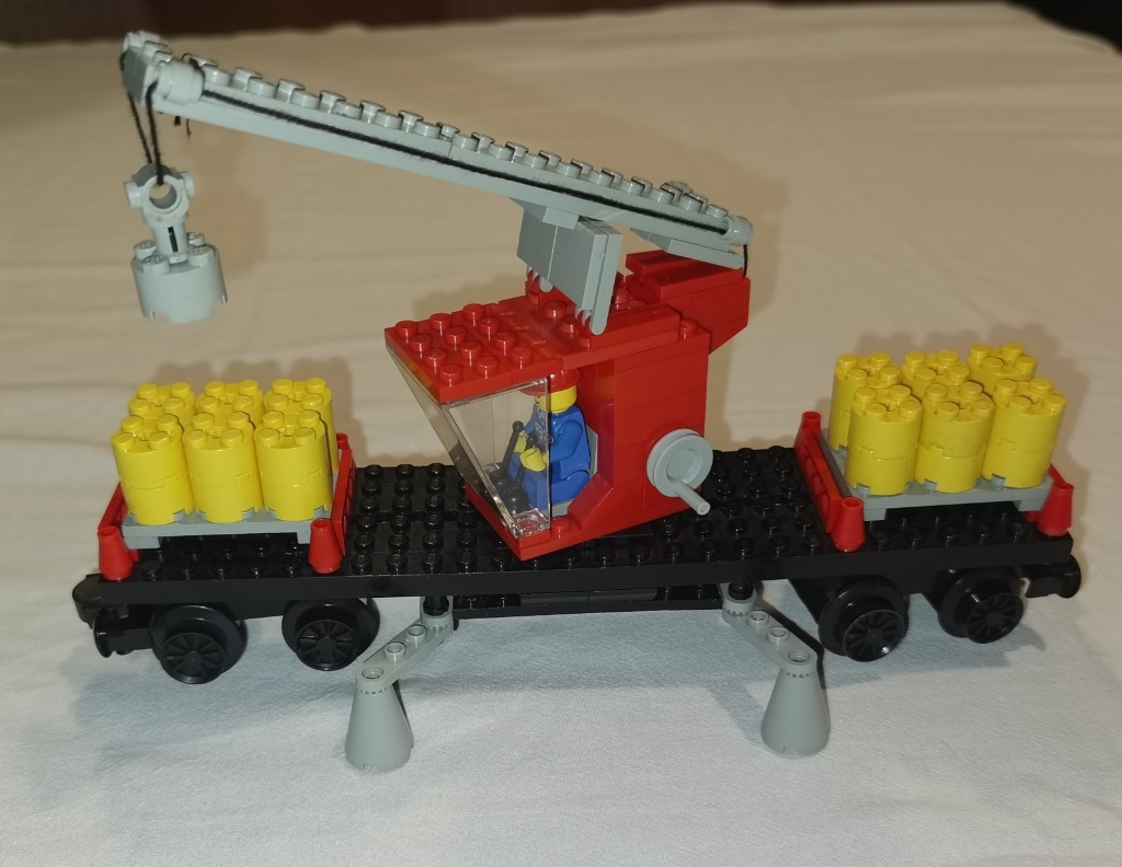 Lego Trains 7817 Crane Wagon | Warszawa | Licytacja na Allegro Lokalnie