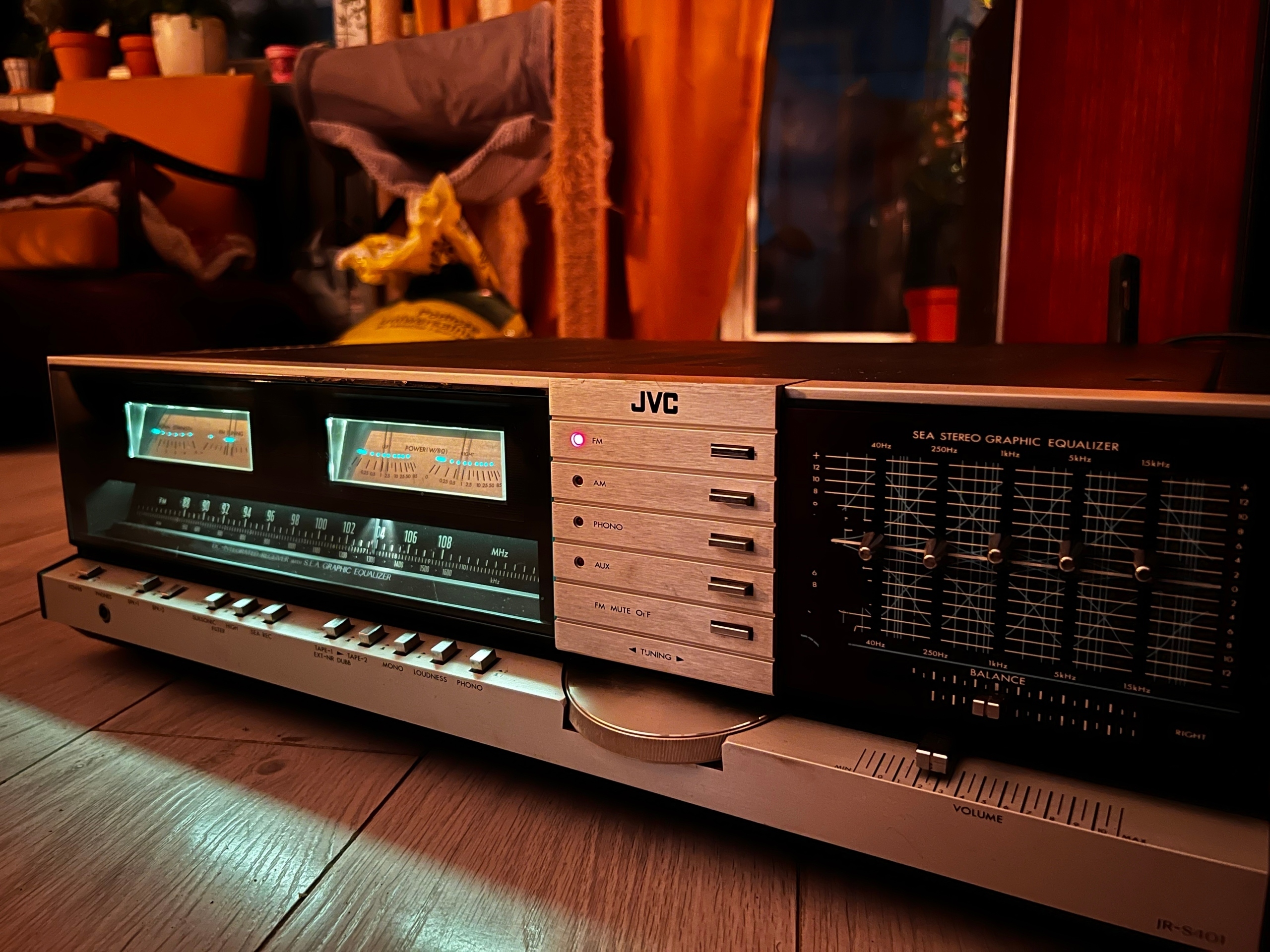 Amplituner JVC jr-s401 korektor graficzny | Kraków | Kup teraz na ...