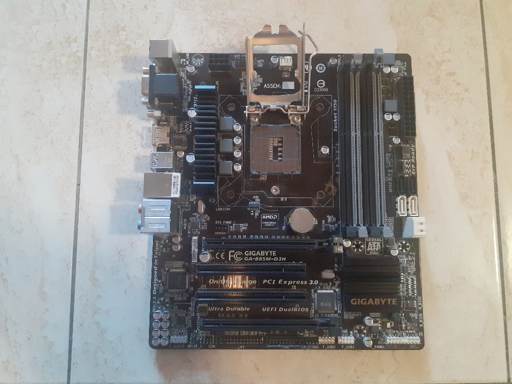 Płyta główna Gigabyte GA-B85M-D3H LGA 1150 (20) | Białystok | Kup teraz na Allegro Lokalnie