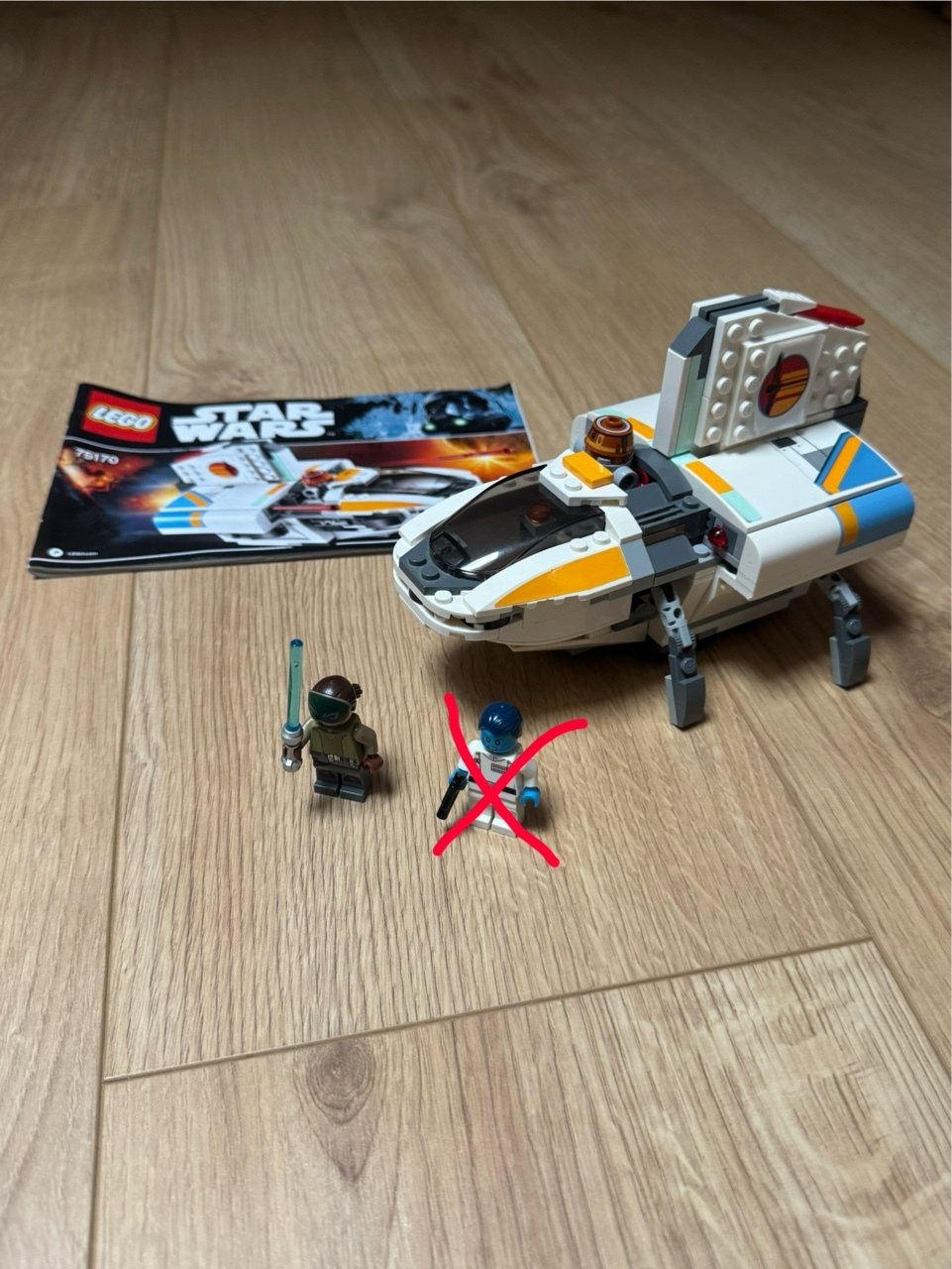 Lego Star wars phantom 75170 thrawna | Brodnica | Kup teraz na Allegro ...