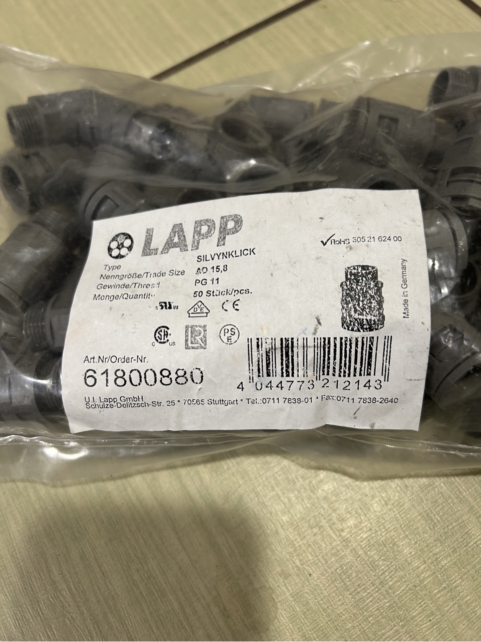 Dławica kablowa Lapp kabel 61800880 60szt. | Nowy Tomyśl | Kup teraz na ...