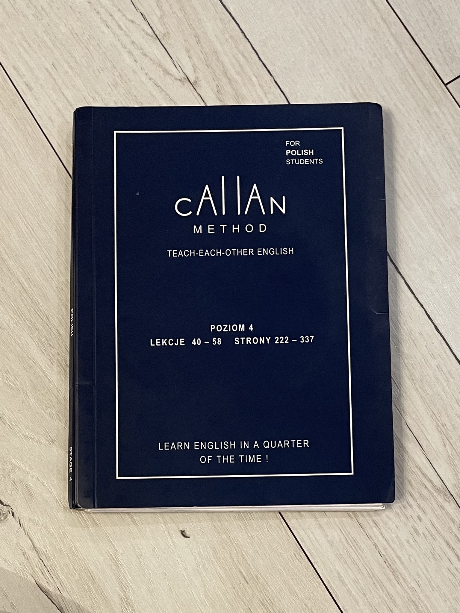 Callan Method, stage 4, for polish students | Kazimierza Wielka ...