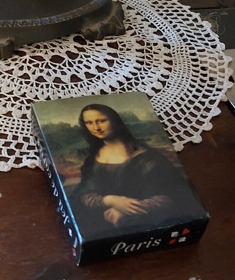 Kolekcjonerska talia 52 kart MONA LISA Leonardo da Vinci | Bukowiec ...
