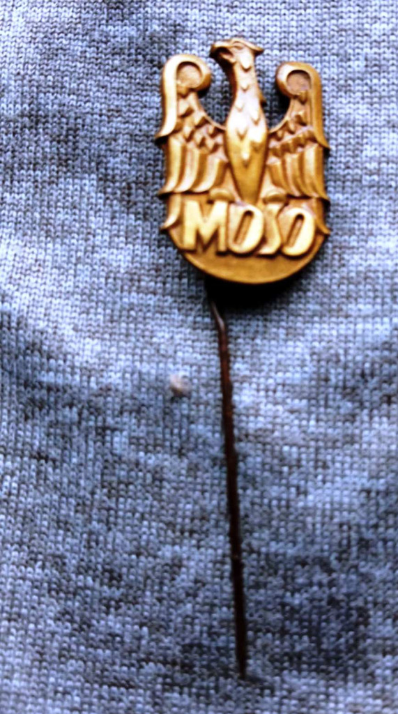 MOSO wpinka na szpilce PRL | Warszawa | Licytacja na Allegro Lokalnie