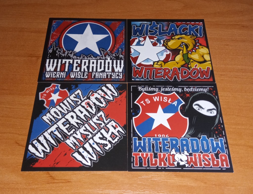 Vlepki wlepki Wisła Kraków Witeradów | Kraków | Kup teraz na Allegro ...