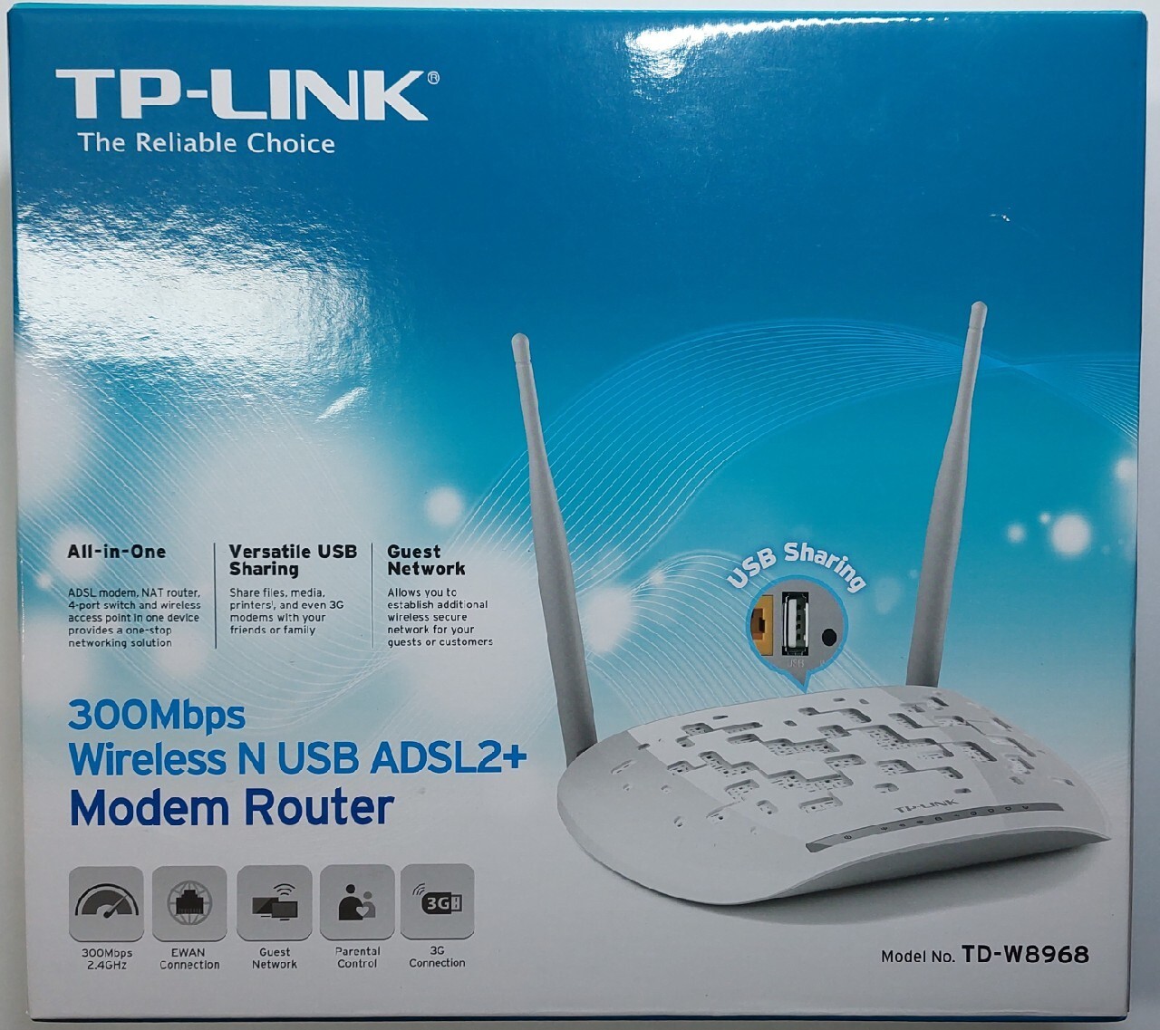 TP-LINK Modem Router model: TD-W8968 | Toruń | Kup teraz na Allegro ...
