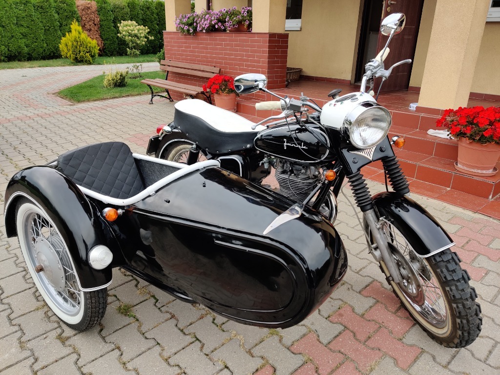 Junak M10 1961r. z wózkiem bocznym! Polecam ! | Krępiec | Ogłoszenie na ...