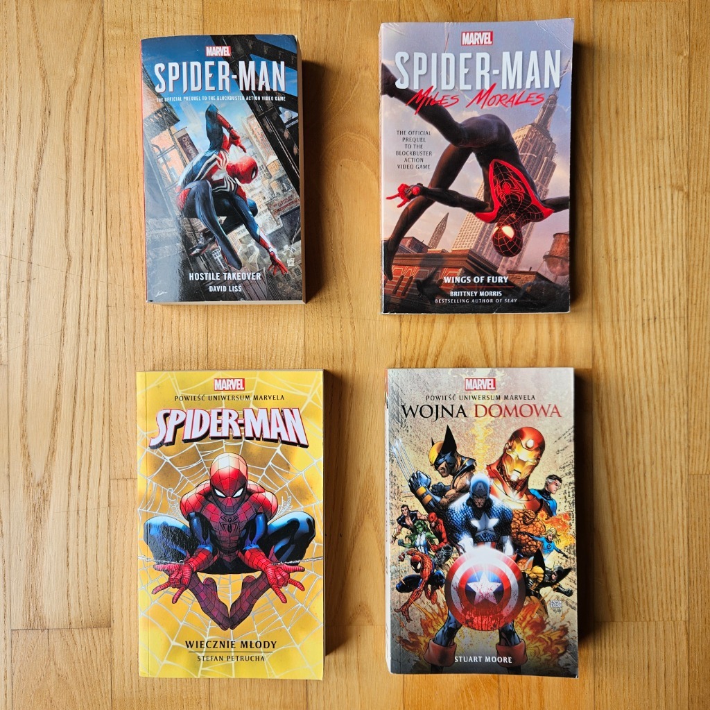 Kolekcja książek Marvel: Spider-Man i „Wojna domowa” | Mogilany | Kup ...