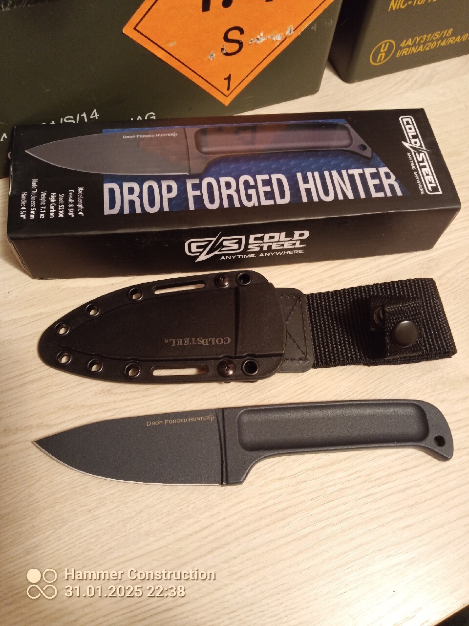Nóż Cold Steel Drop Forged Hunter Grey replika | Warszawa | Kup teraz ...