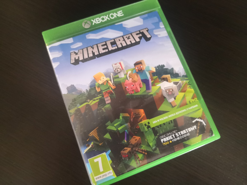 Minecraft na Xbox One Płyta - Niska cena na Allegro.pl