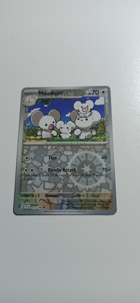 Karta Pokemon TCG Maushold | Modlnica | Kup teraz na Allegro Lokalnie
