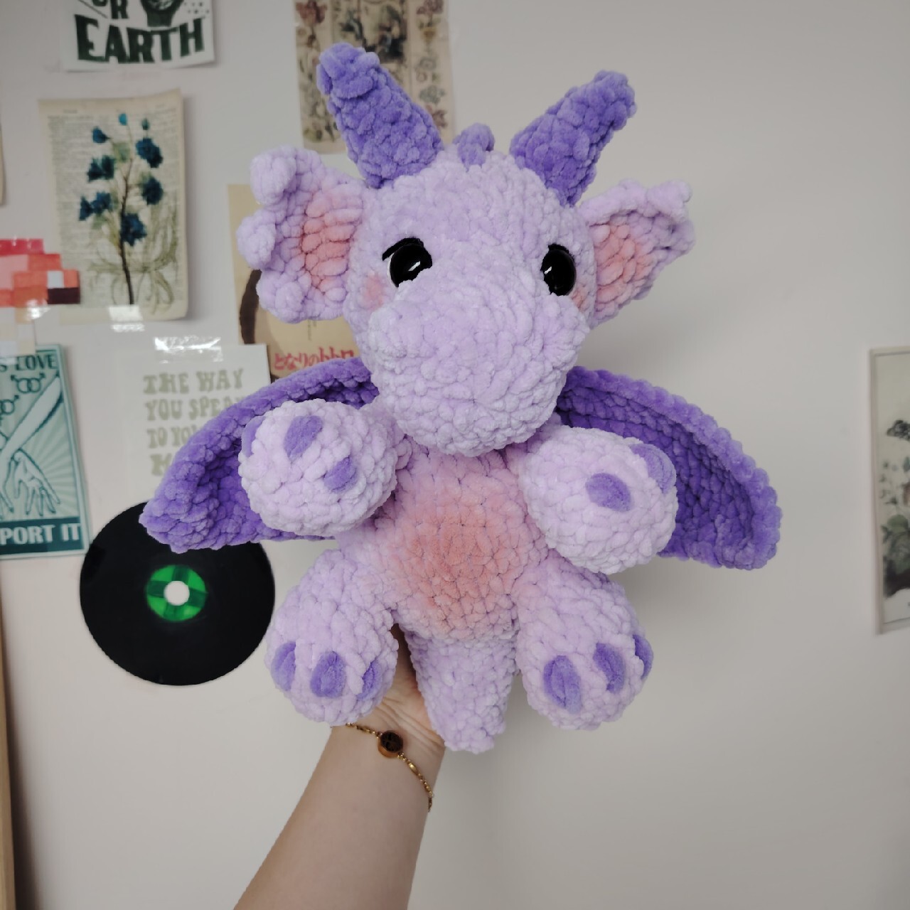 Smok na szydełku pluszak zabawka | Wieluń | Kup teraz na Allegro Lokalnie