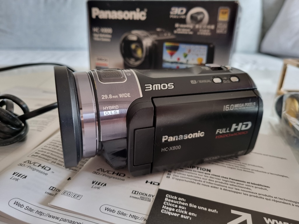 Kamera Panasonic HC-X800 CMOS FULL HD | Wrocław | Kup teraz na Allegro ...
