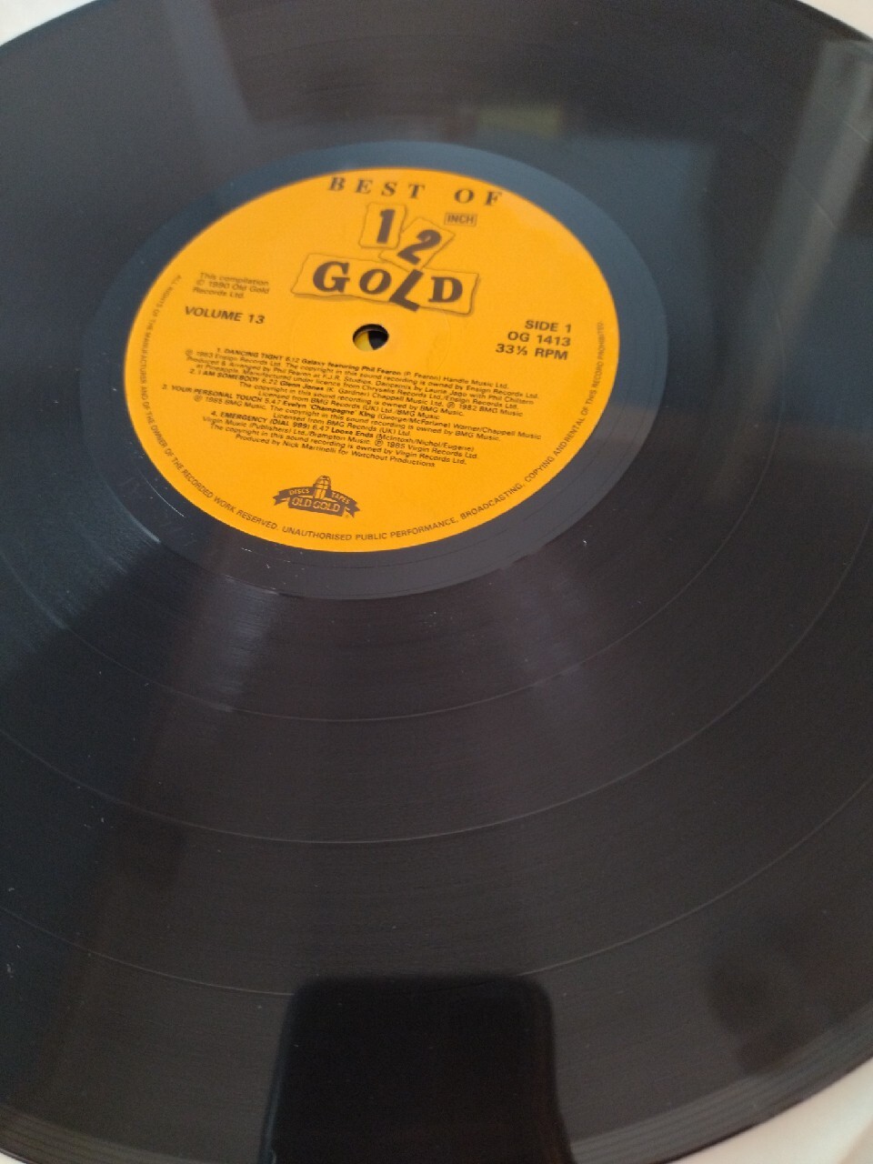 Best Of 12 Inch Gold (Volume 13) kompilacja Hi NRG | Pakosławsko | Kup ...